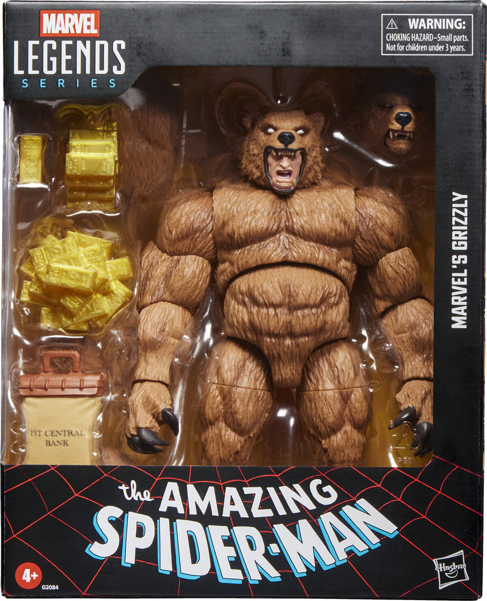 GRIZZLY FIGURA 15 CM MARVELS SPIDER-MAN MARVEL LEGENDS SERIES
